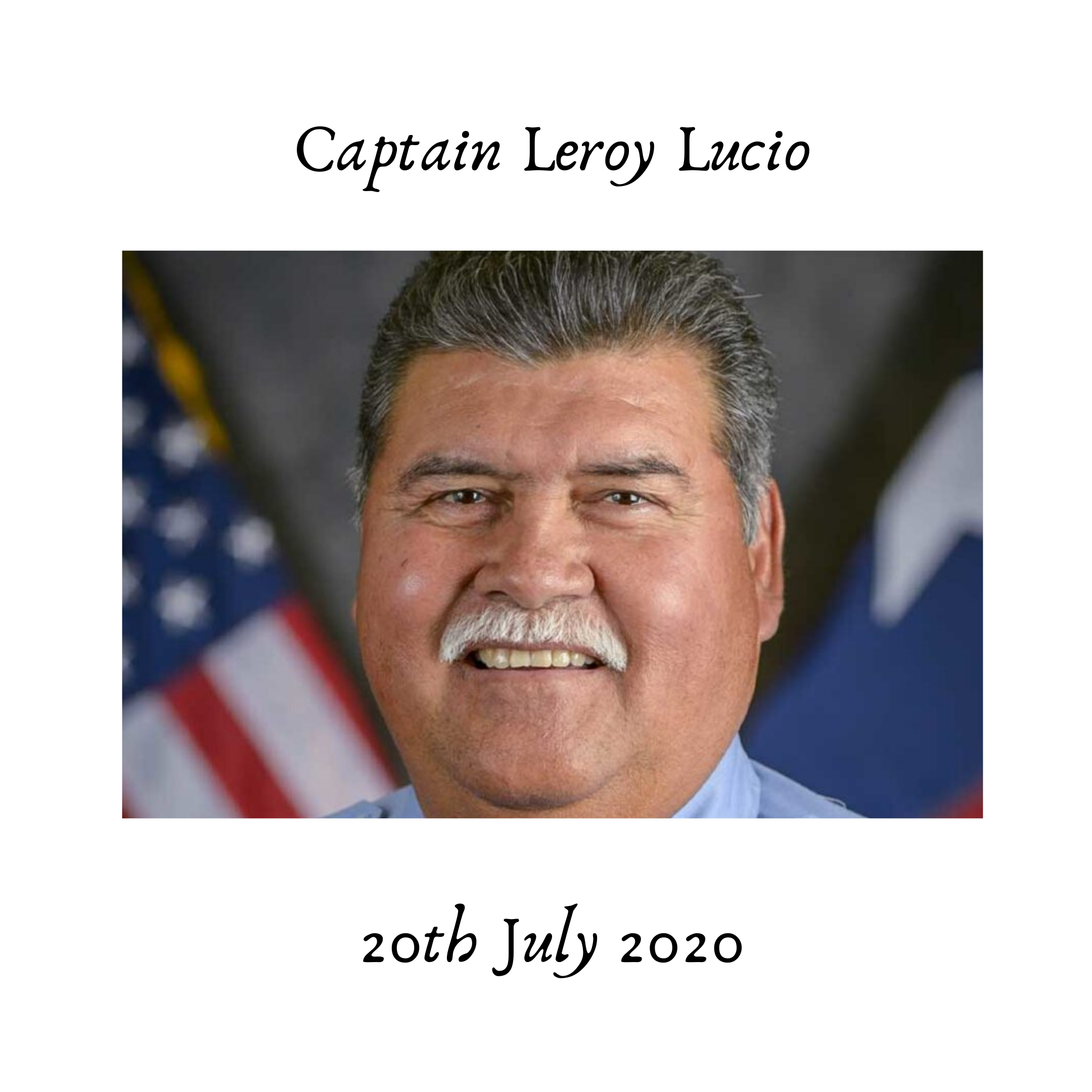 Captain Leroy Lucio – {HEART'S, FOREVER!}