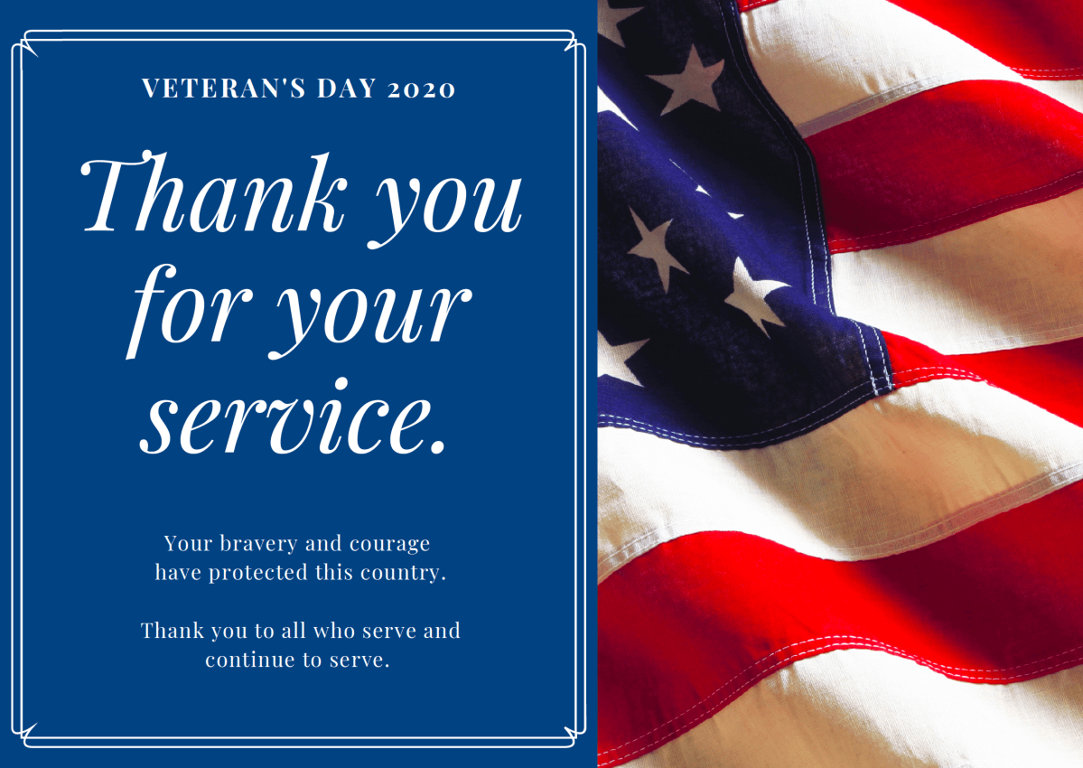 VETERANS DAY 2020! – {HEART'S, FOREVER!}