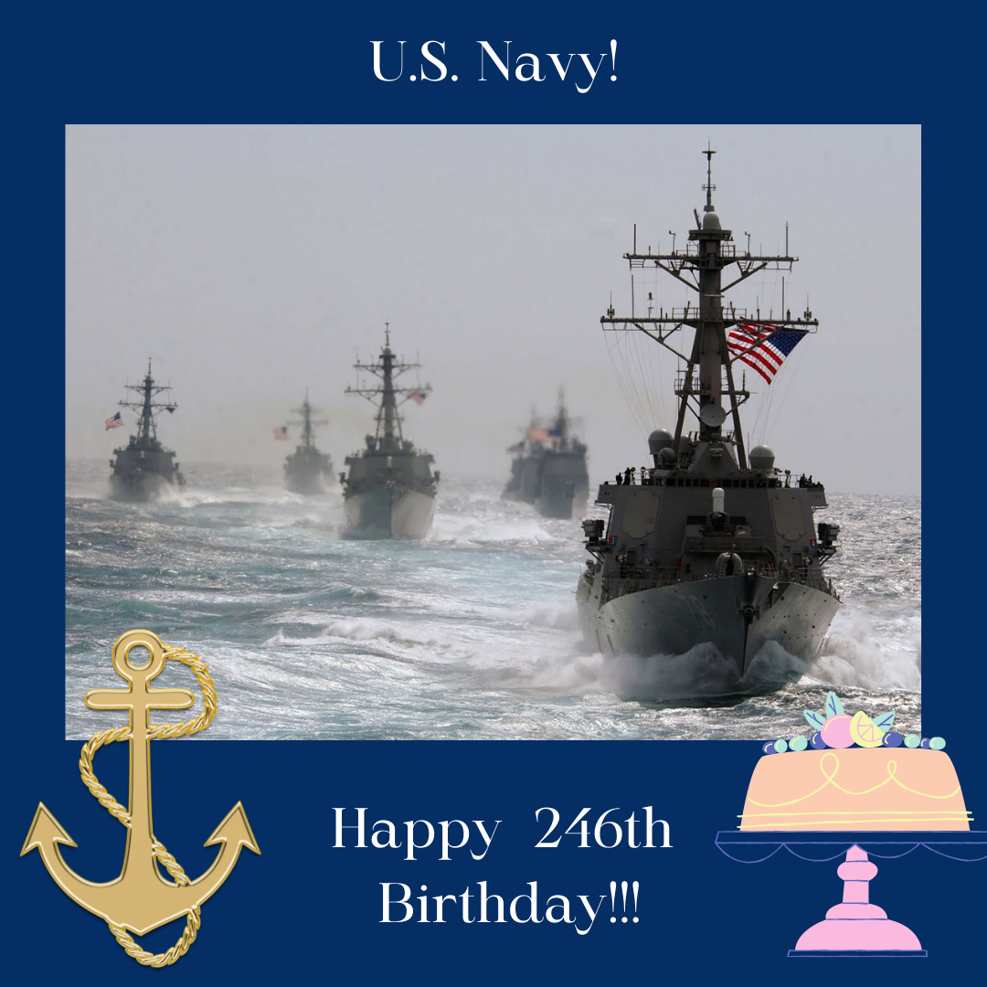 HAPPY 246TH BIRTHDAY U.S. NAVY!!! – {HEART'S, FOREVER!}
