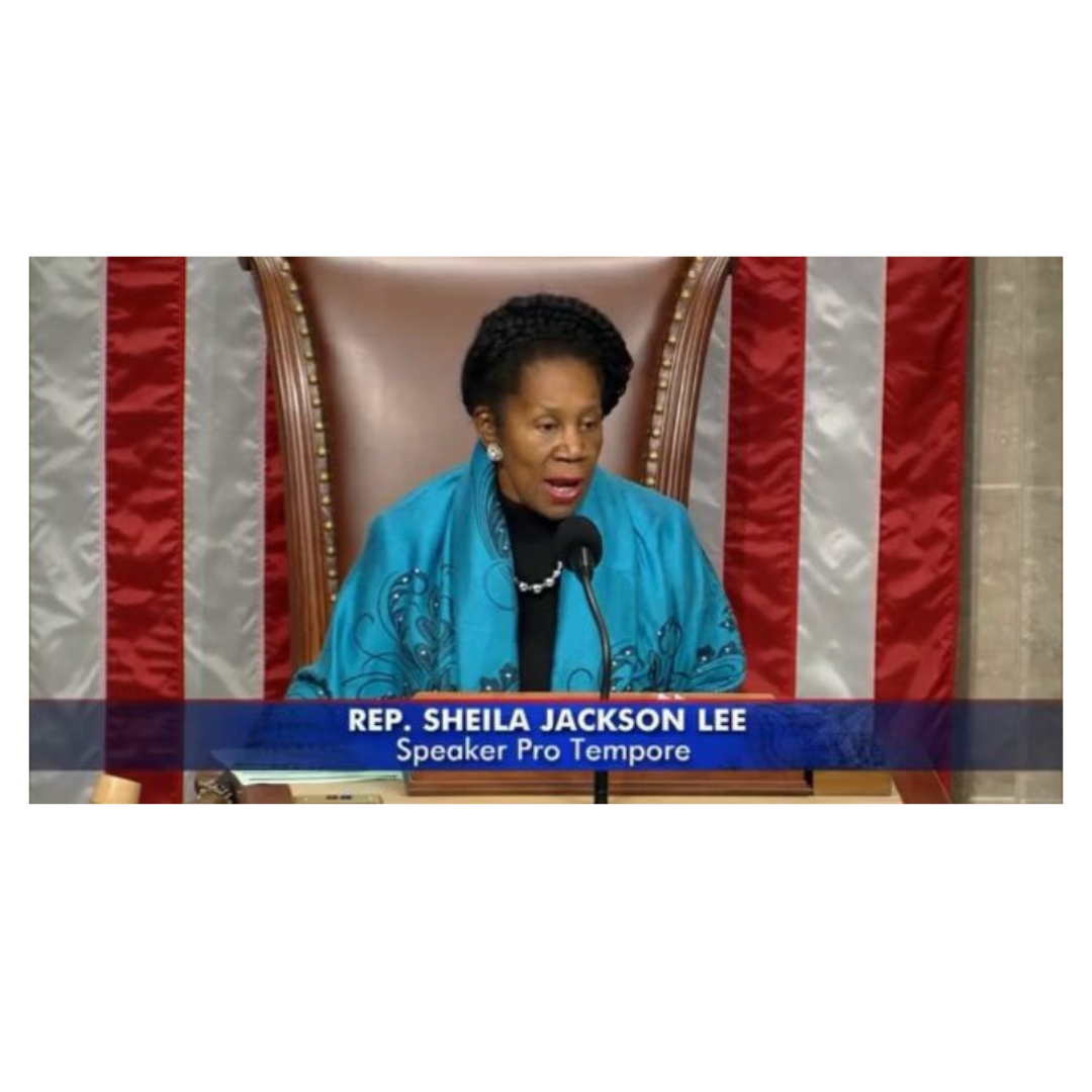 CONGRESSWOMAN SHEILA JACKSON LEE (D)-TEXAS – {HEART'S, FOREVER!}